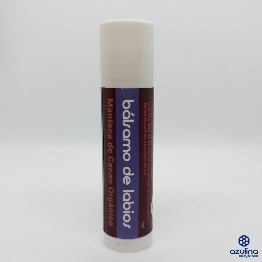 Balsamo Labial Cacao | Castor Oil y Vitamina E | Labios Partidos